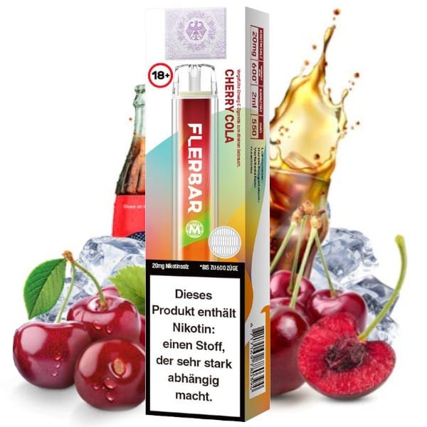 Flerbar Cherry Cola - 20 mg/ml - Jetzt Entdecken – Elfa Germany