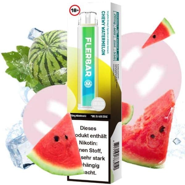 Flerbar Chewy Watermelon - 20 mg/ml - Jetzt Entdecken – Elfa Germany