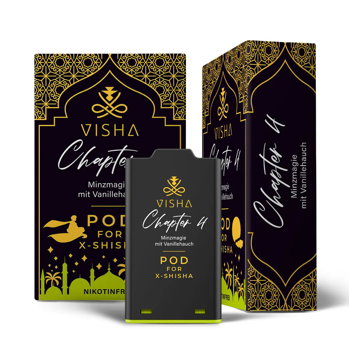 Visha X-Bar Pod Minze & Vanille – Frisch trifft süß – Elfa Germany
